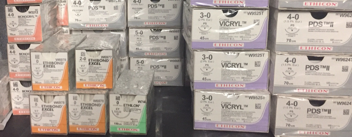 Buy UK Sutures & Surgical Adhesive | Ethicon Brand