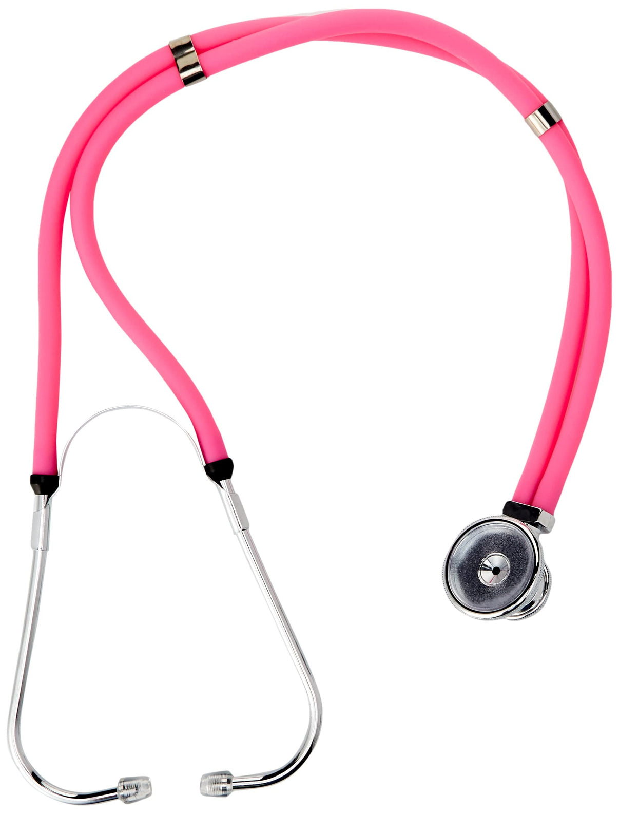 Twin Tube (Sprague Rappaport) Stethoscope (Pink)