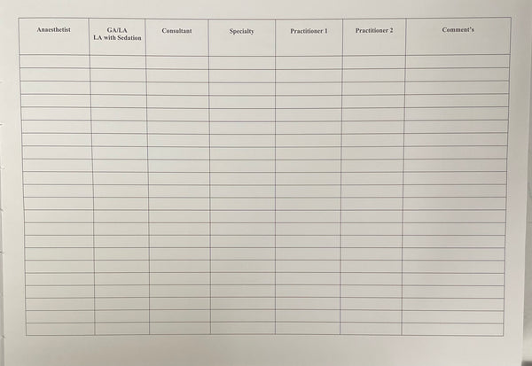 Operating Theatre Register