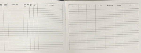 Operating Theatre Register